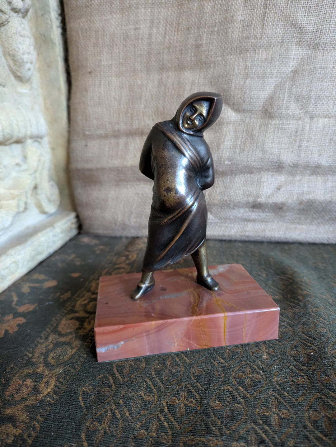 Roman Jester (petit Fou De Rome) Bronze Sculpture by Antoine-louis ...