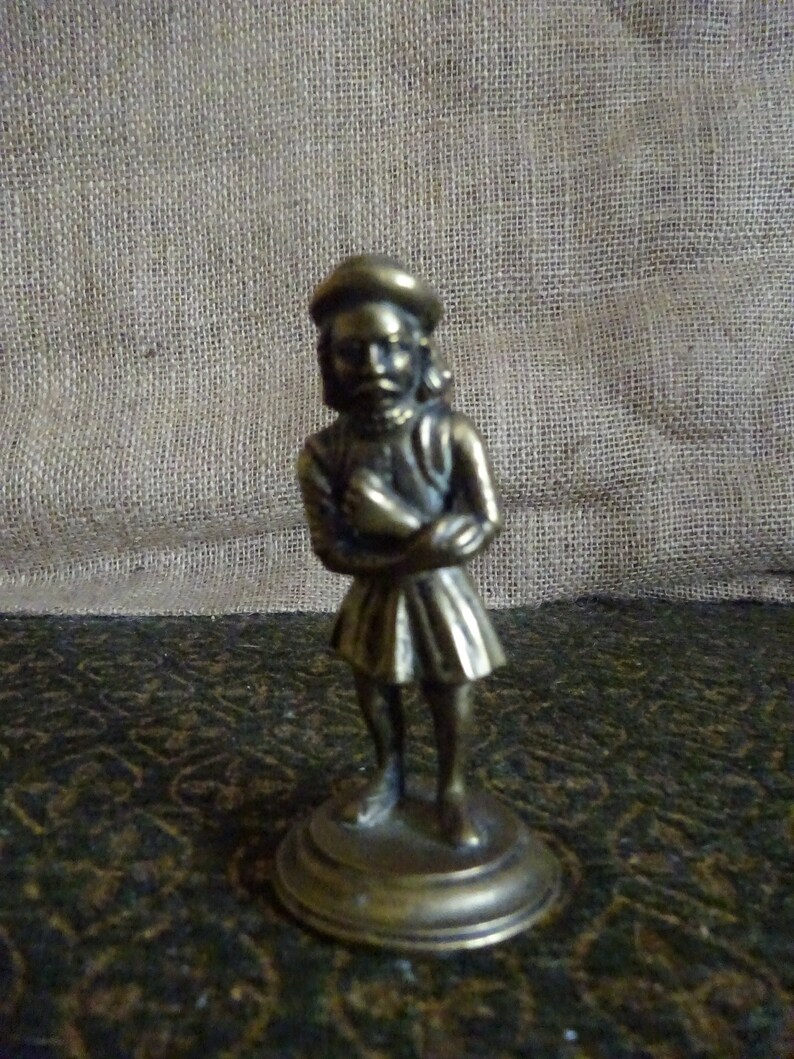 Strange Brass Medieval Man Carrying a Girl in a Basket. Folk Art - Etsy