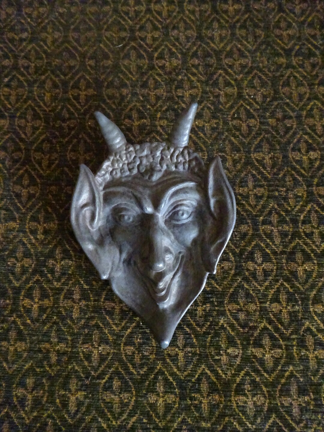 USSR Russian Devil Face Plaque / Ashtray - Etsy