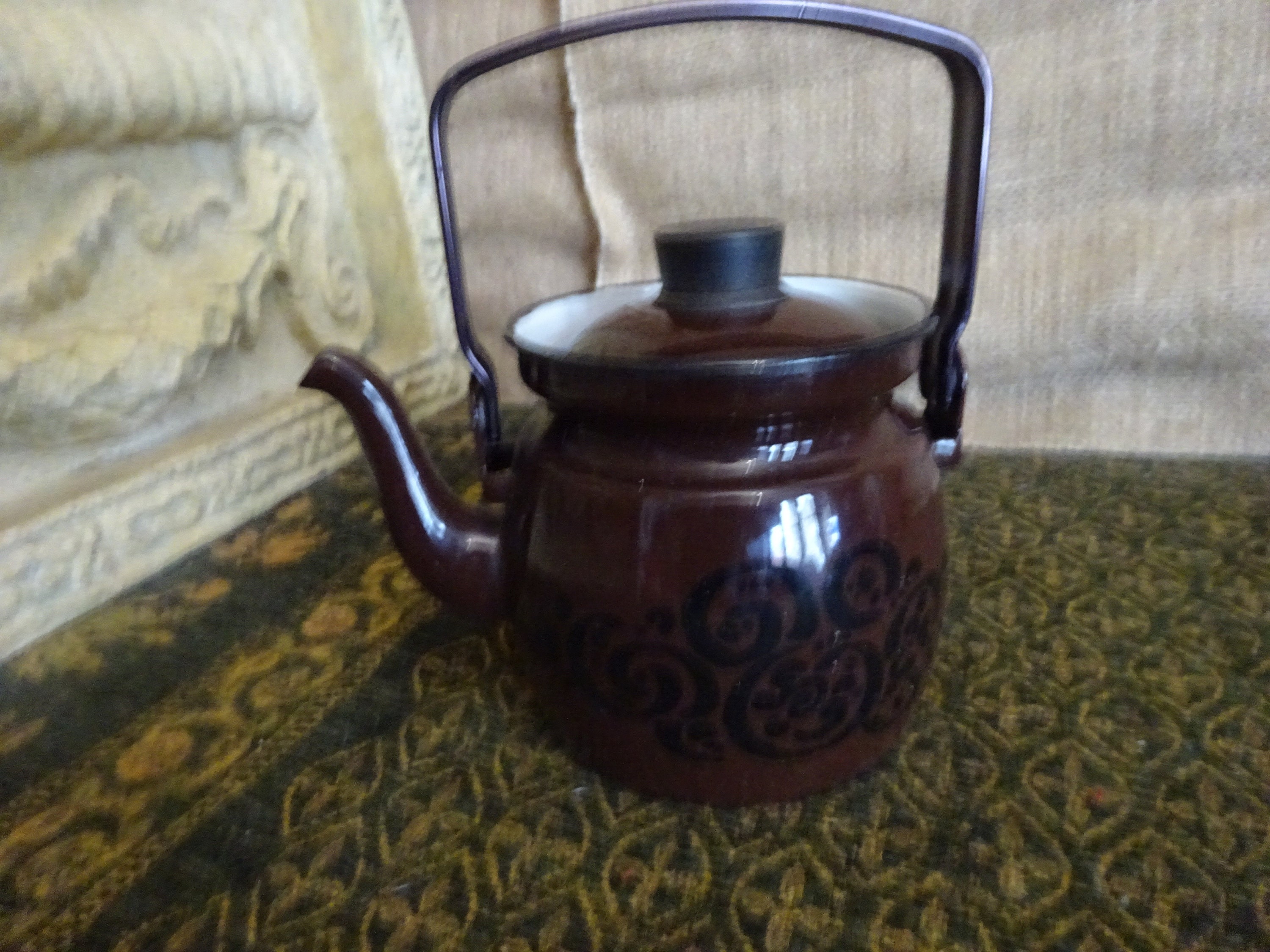 1960's Kaj Franck Finland Designer Enamel Coffee/ Tea Pot Arabia - Etsy