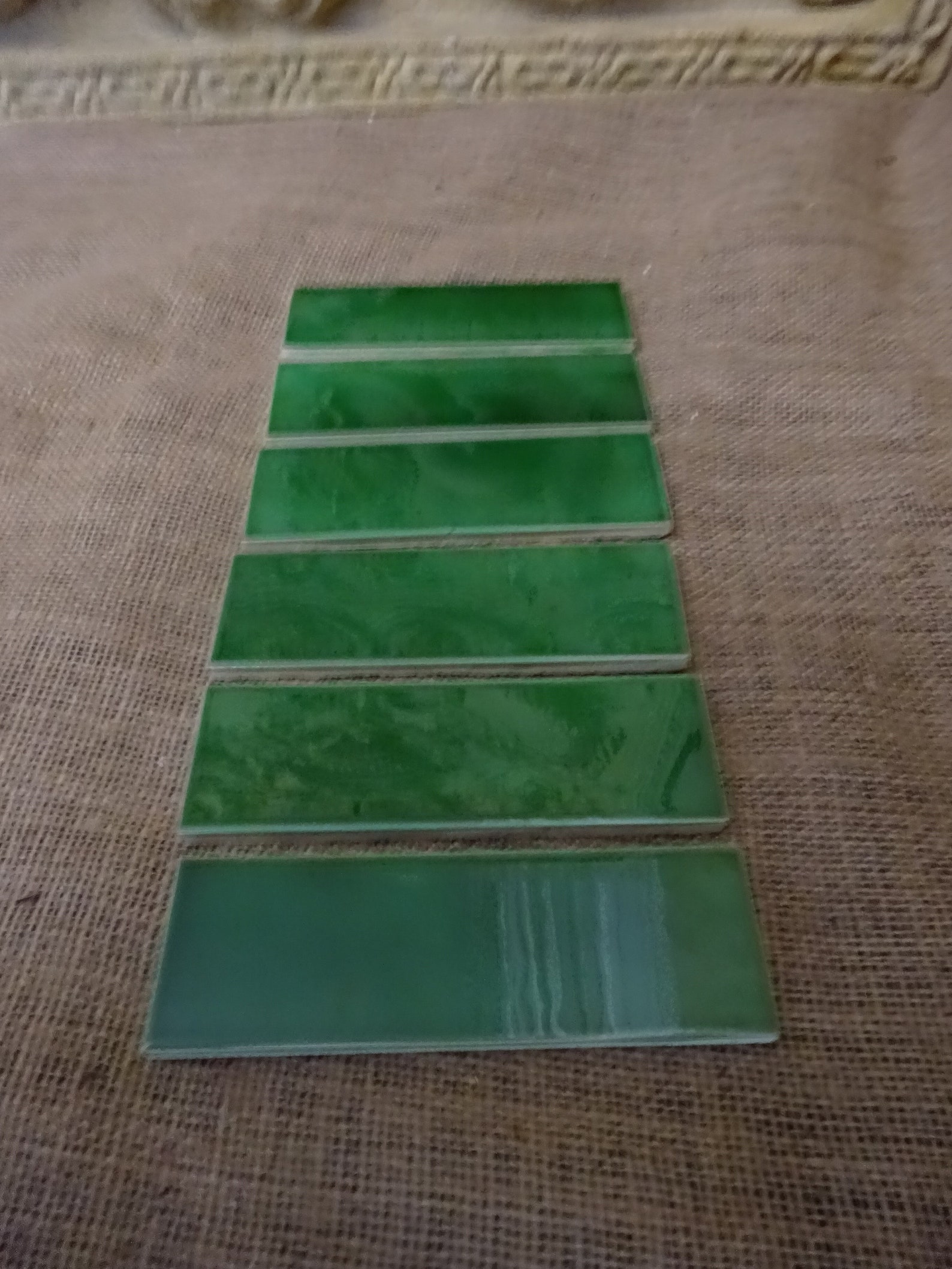 Green Spacer Tiles - Etsy