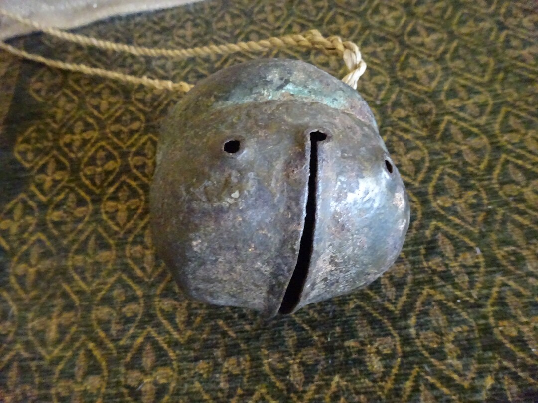 Ancient Antique Metal Shinto / Animal Bell - Etsy