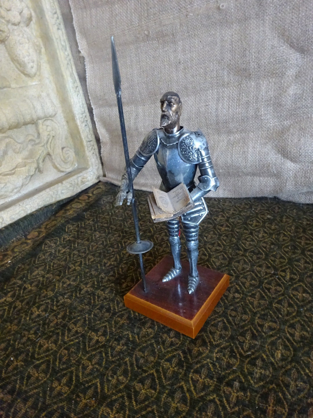 Don Quixote Knight in Armour Figure - Etsy