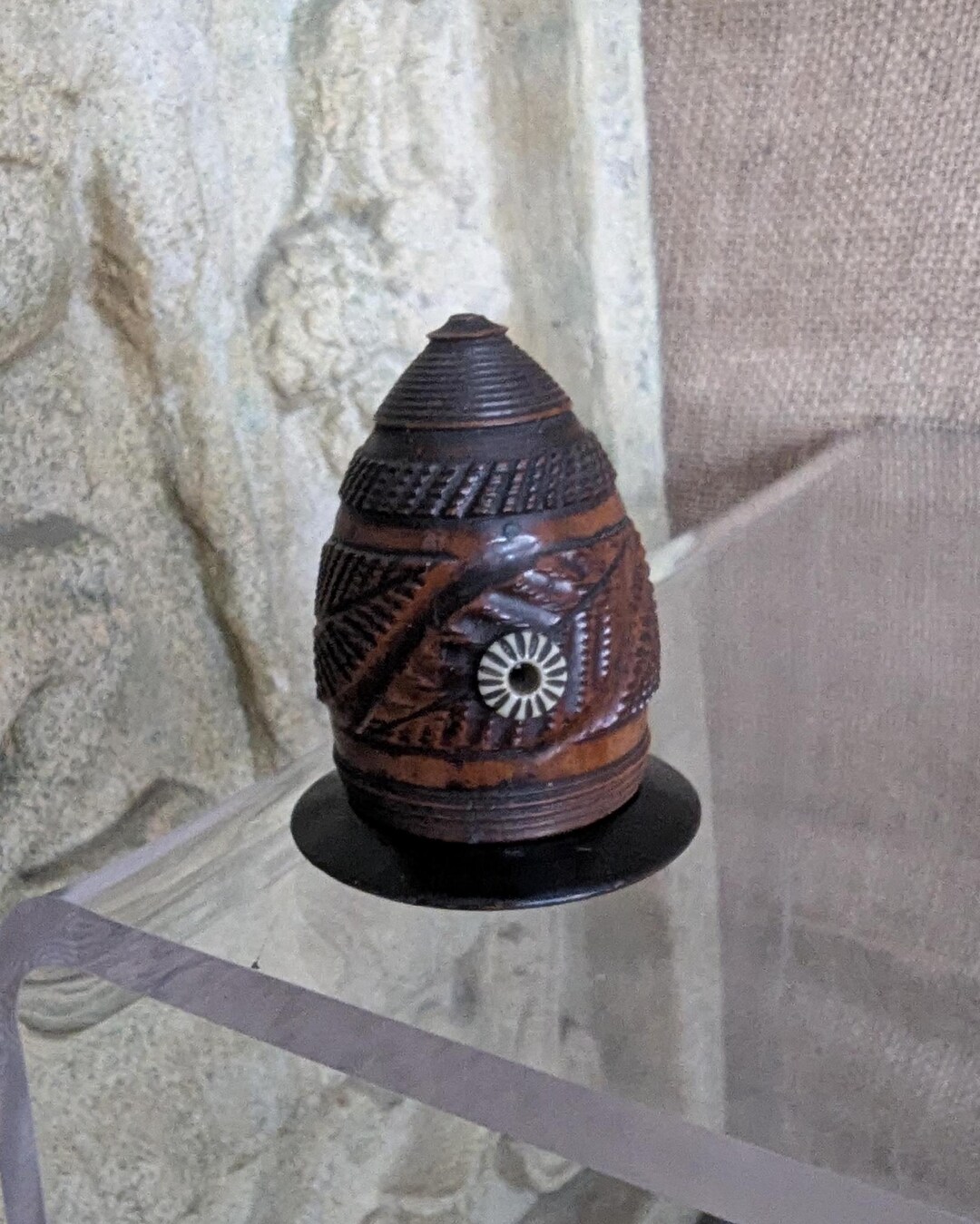 Antique Coquilla Nut Nutmeg Grater – Hand-carved 19th Century Nut ...