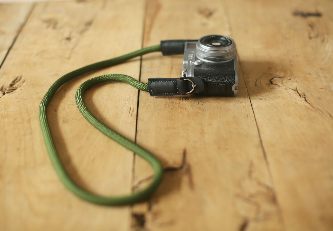 Army Green Climbing Rope Camera Strap – Leather Guard Edition - Etsy