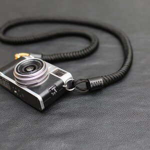 Handmade Woven Soft Camera Strap Belt Black and Gold Contrast From ...