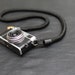 Handmade Woven Soft Camera Strap Belt Black and Gold Contrast - Etsy