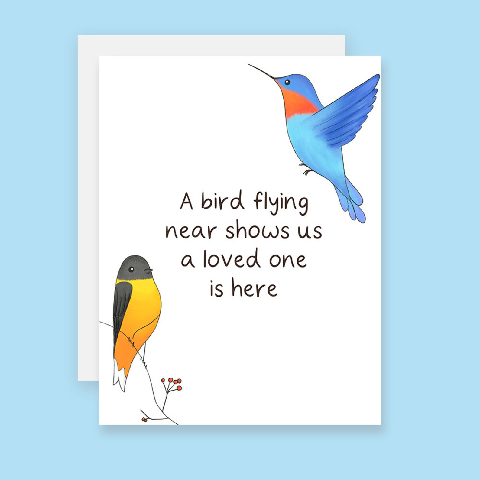Sympathy Card, Condolence Card, Bereavement Card, Thinking of You Card ...