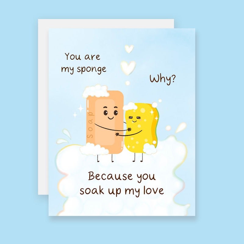 Cute Love Card - Etsy