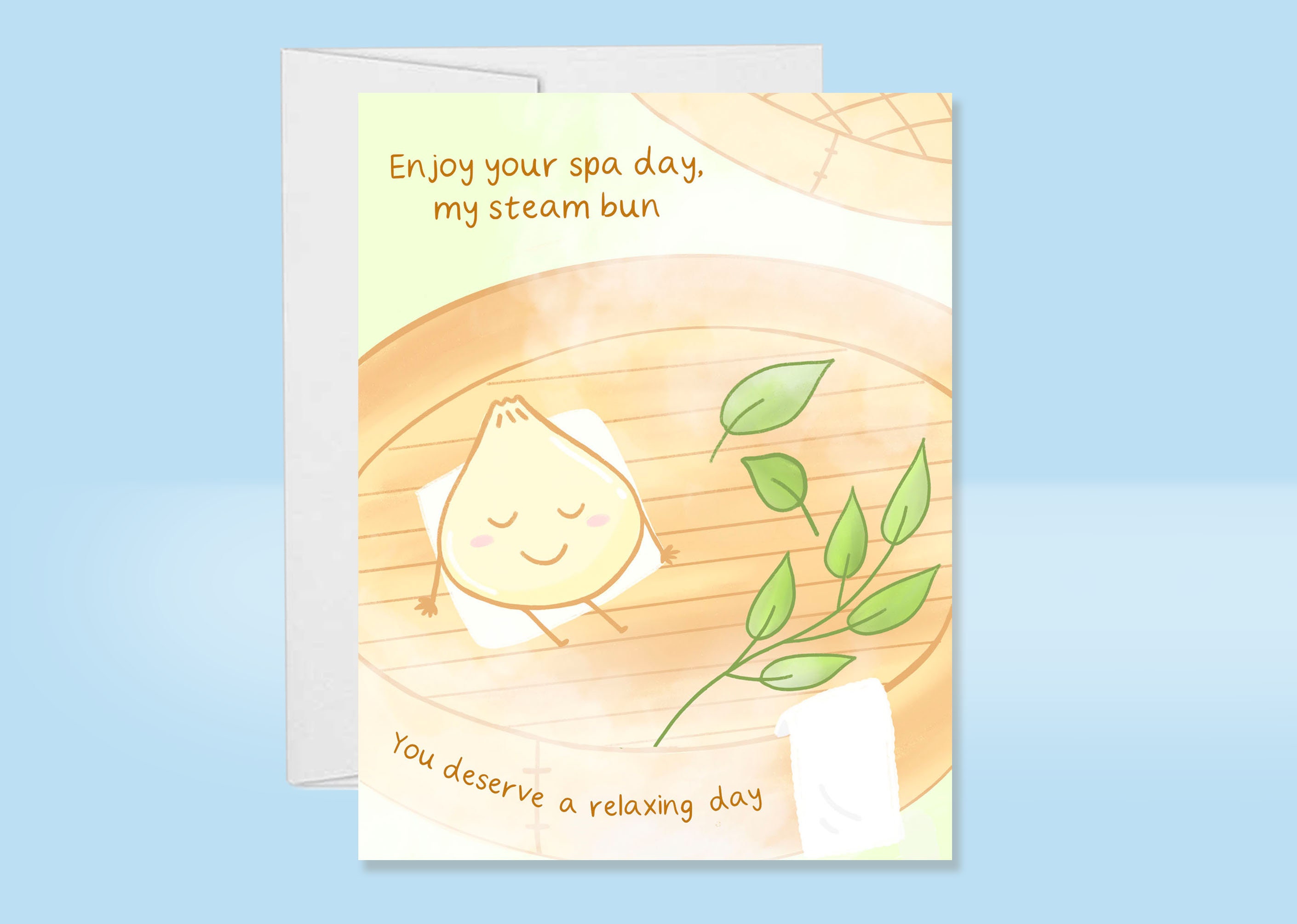 Spa Day Birthday Card Relaxation Card Special Spa Gift Card - Etsy