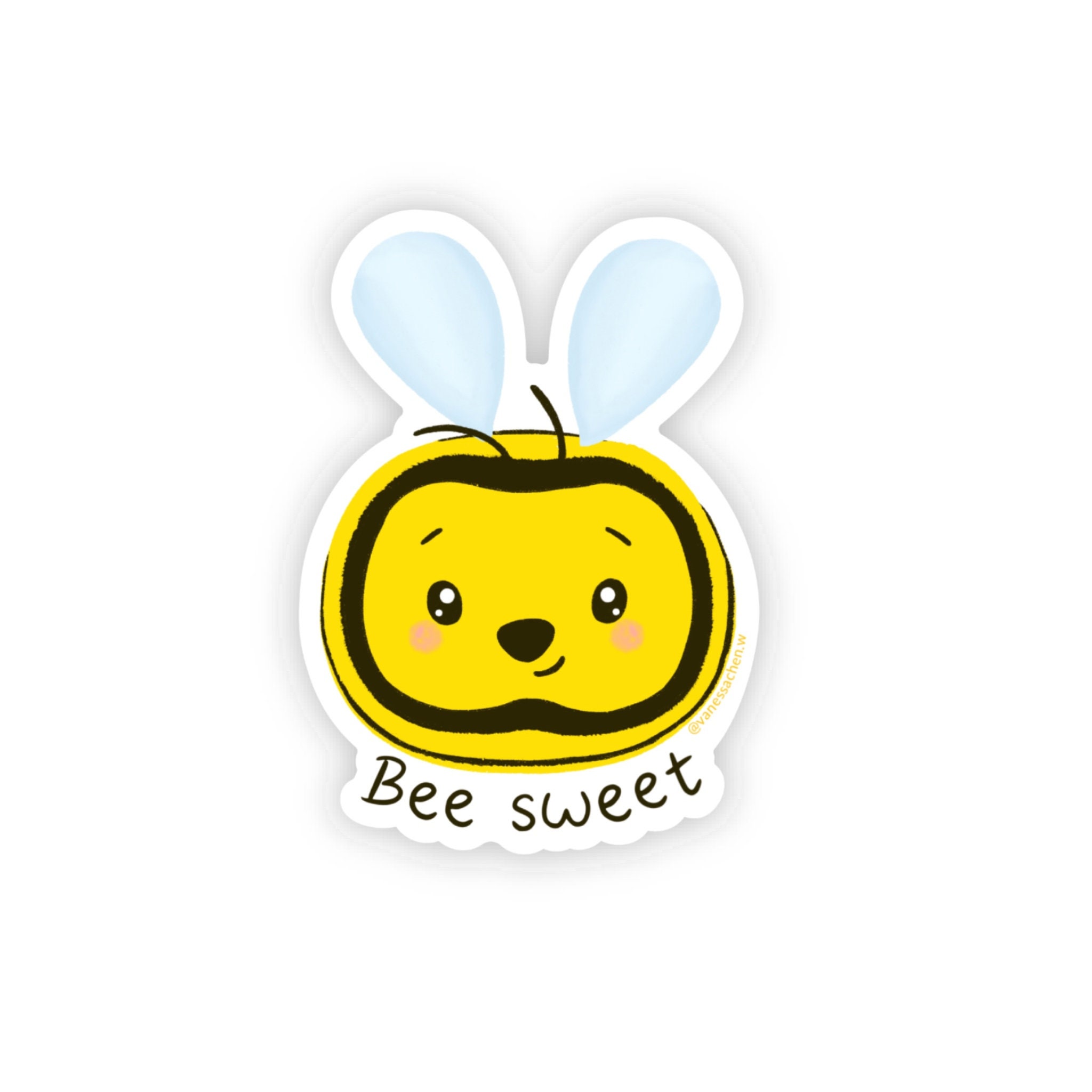 Cute Bee Sweet Sticker, Bee Pun Sticker, Waterproof Sticker - Etsy