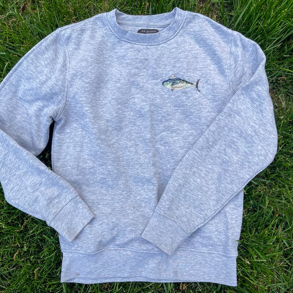 Fish Sweatshirt - Etsy