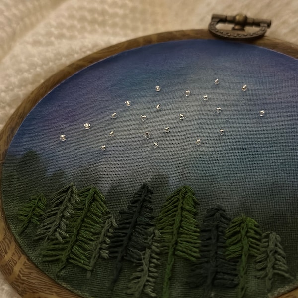 Sky Hand Embroidery - Etsy
