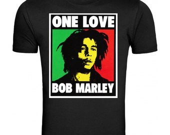 Bob marley tshirt | Etsy