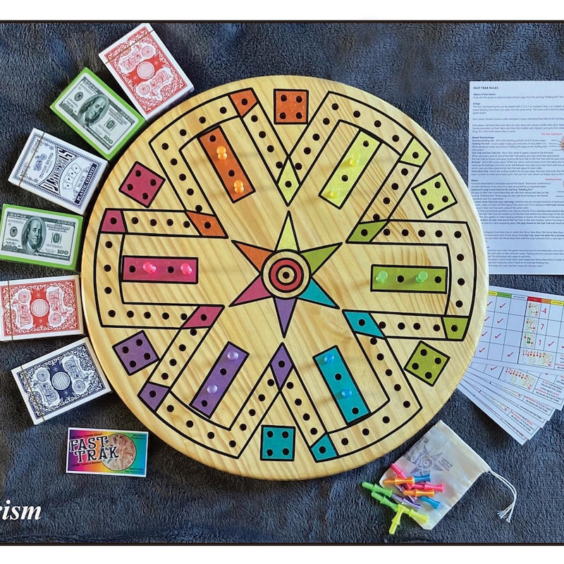 Back on Track Board Game - Etsy