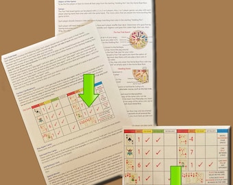 Fast Track Rules Rule Card 3 Table Rules Short Cut Cards - Etsy