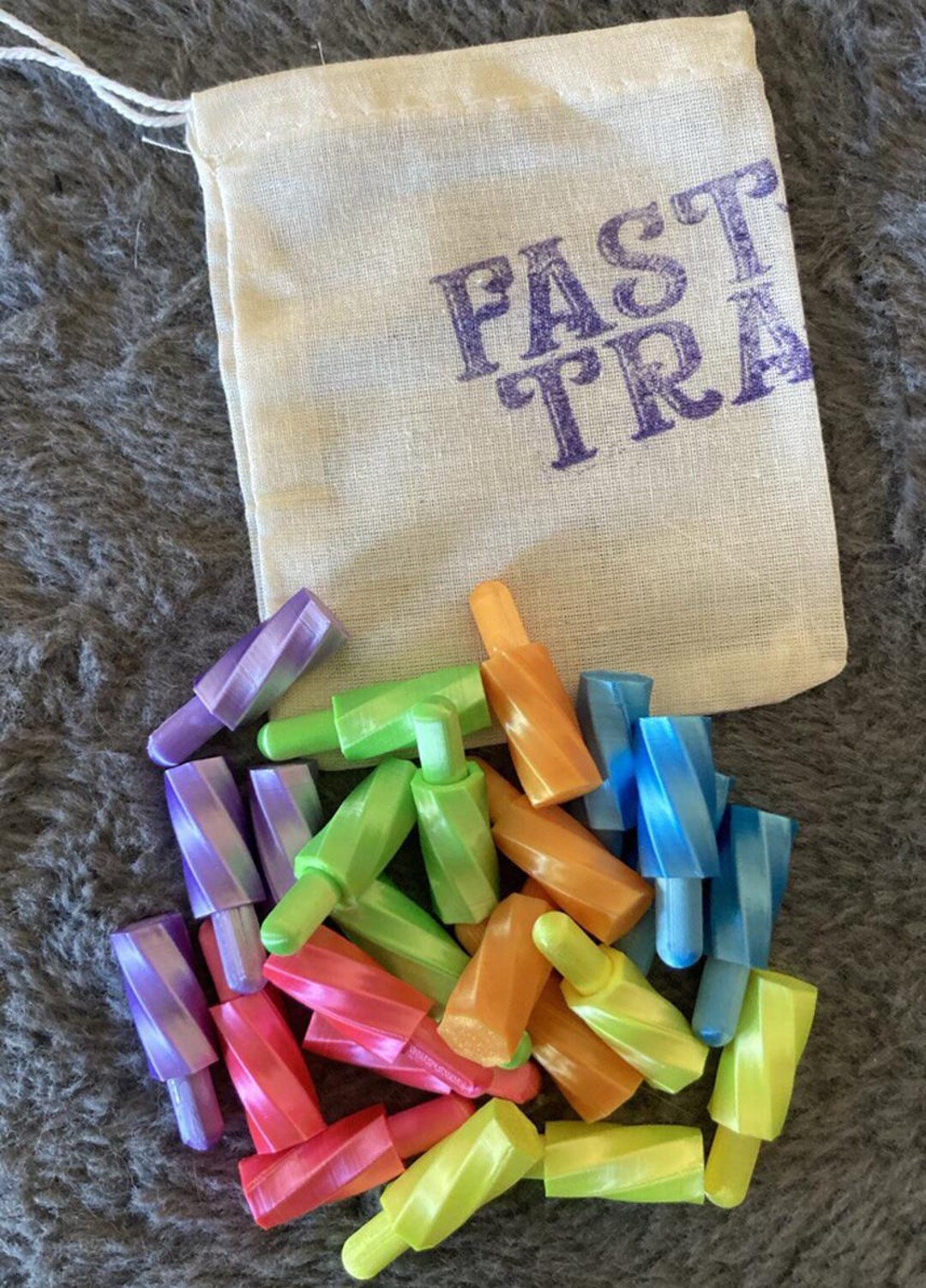 Fast Track Game 3d Pegs for Fast Trak - Etsy