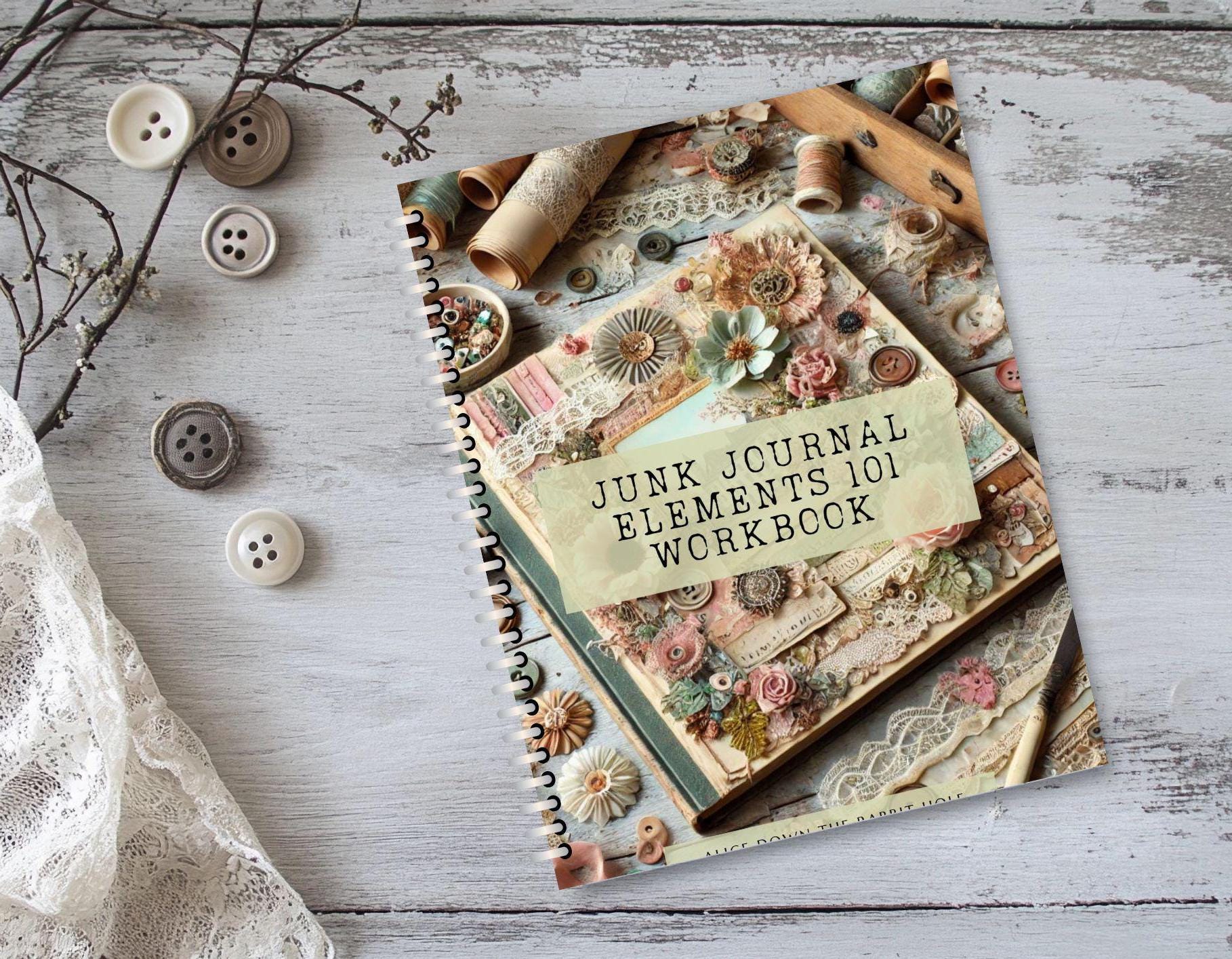Junk Journaling for Beginners | DIY Tags, Pockets and Ephemera | Creative Journal Elements Guide ...