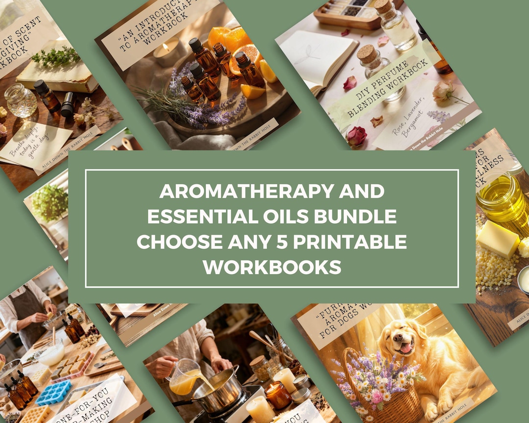 Build-your-own Aromatherapy/essential Oils Bundle – Choose Any 5 ...