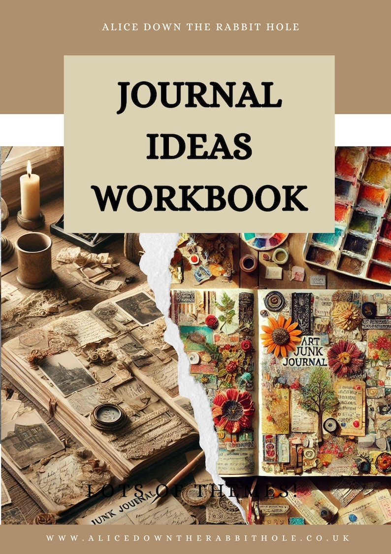 Various Journal Themes in One Concept Journal Workbook | Creative ...