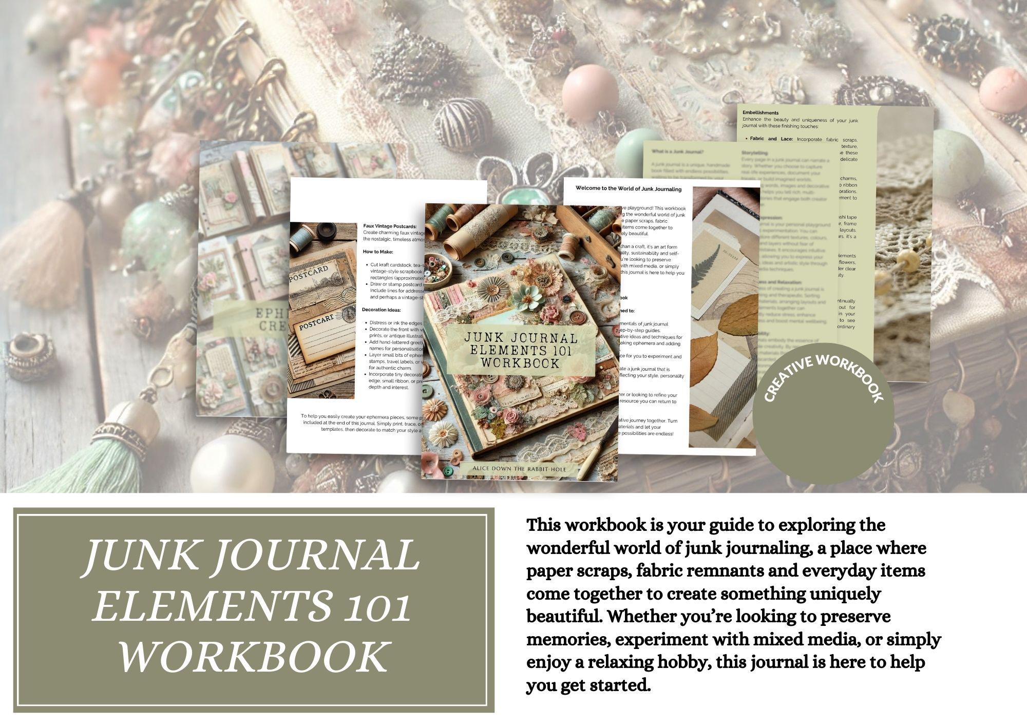 Junk Journaling for Beginners | DIY Tags, Pockets and Ephemera ...