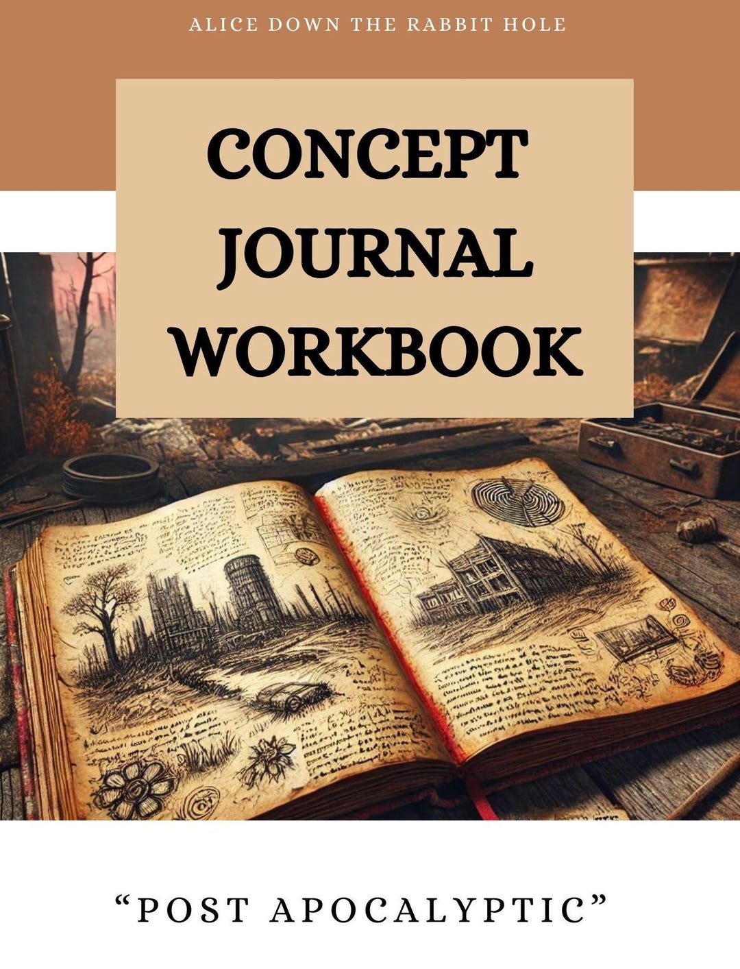 The Survivor post Apocalyptic Concept Journal Workbook Creative ...