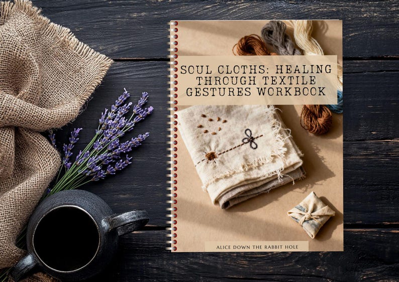 Soul Cloths: Healing Through Textile Gestures | Slow Stitching Workbook ...