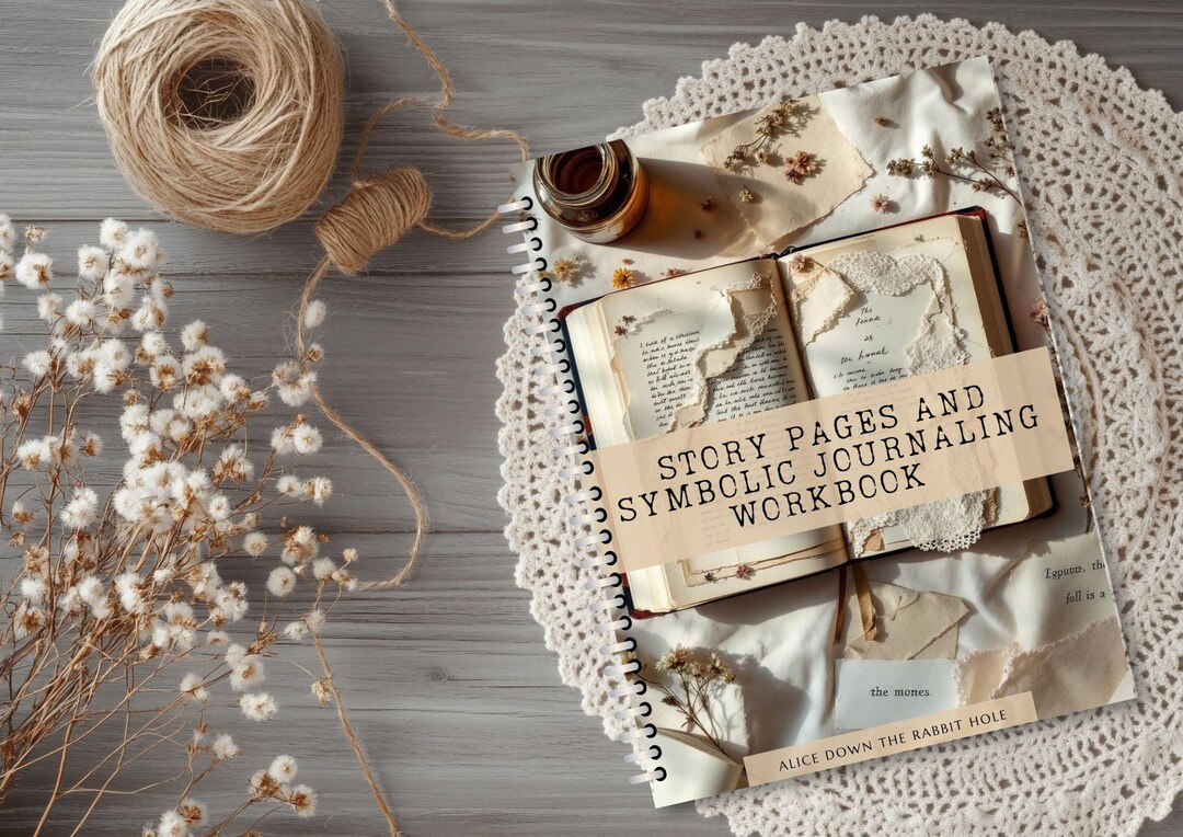Story Pages + Symbolic Journaling Workbook | Printable Art Journal ...