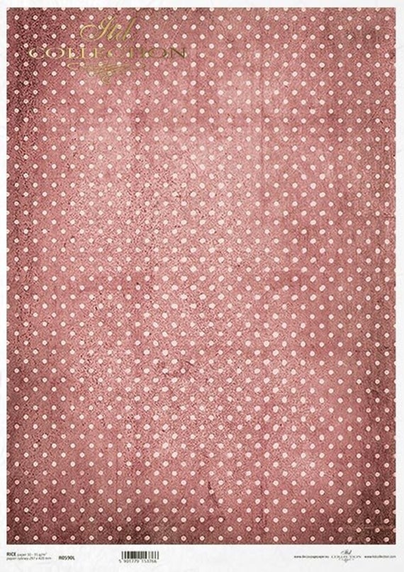 Rice Paper Decoupage A3 ITD R 0586L cloverdiagnostic Paper Card Making ...