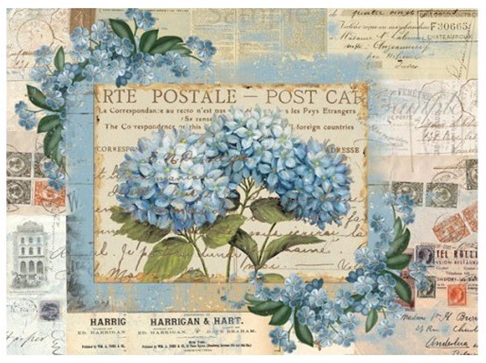 Card Making & Stationery Rice Paper Decoupage A3 CAD 159 Papercraft ...