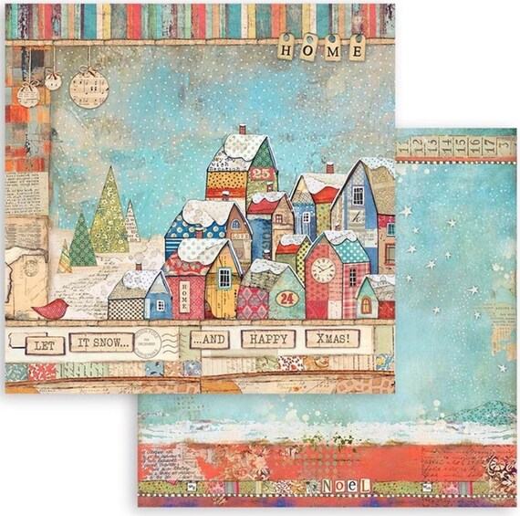 Paper & Party Supplies Paper Ephemera Paper Stamperia Christmas ...