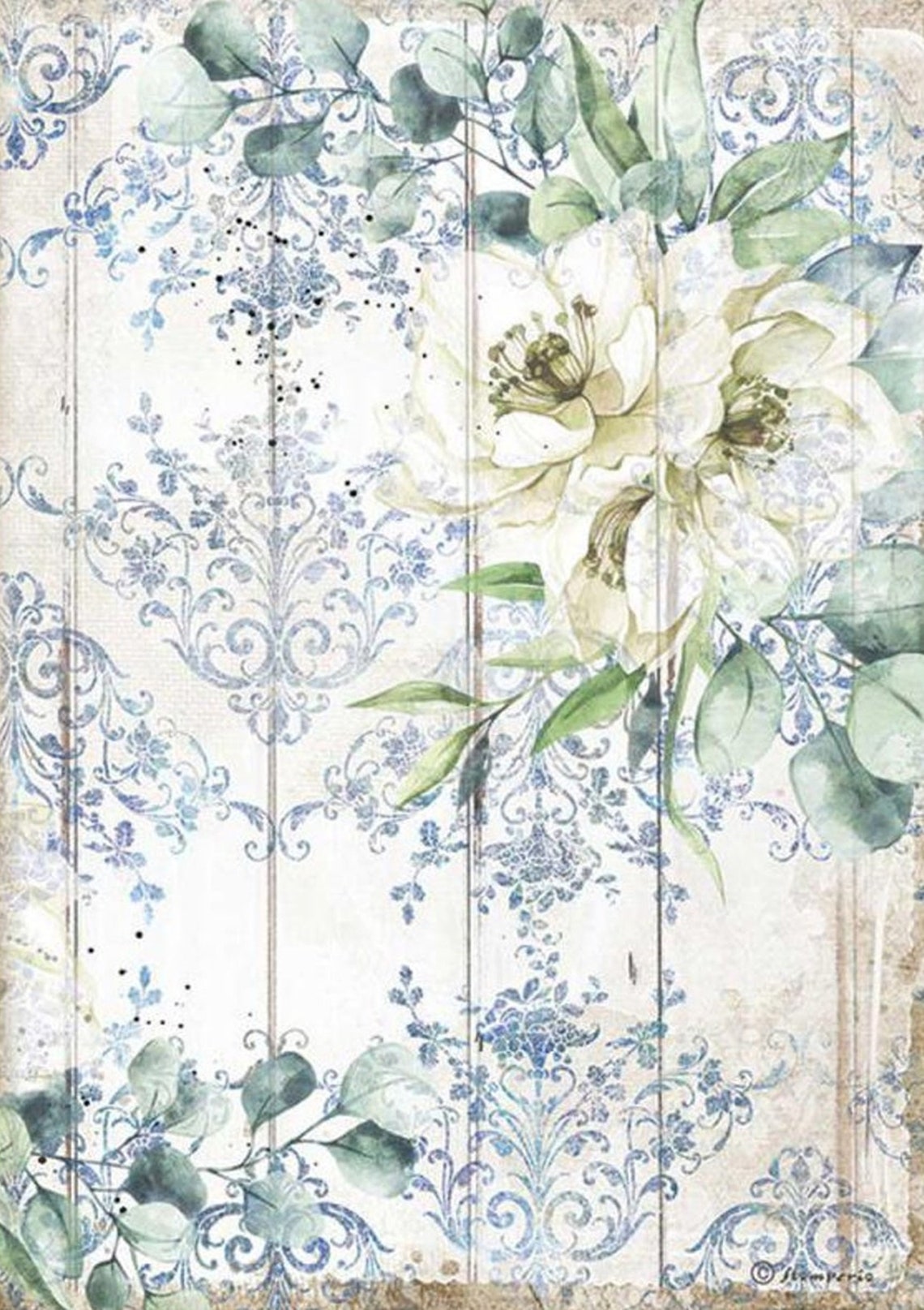 Rice Paper Decoupage A4 Stamperia DFSA4561 - Etsy