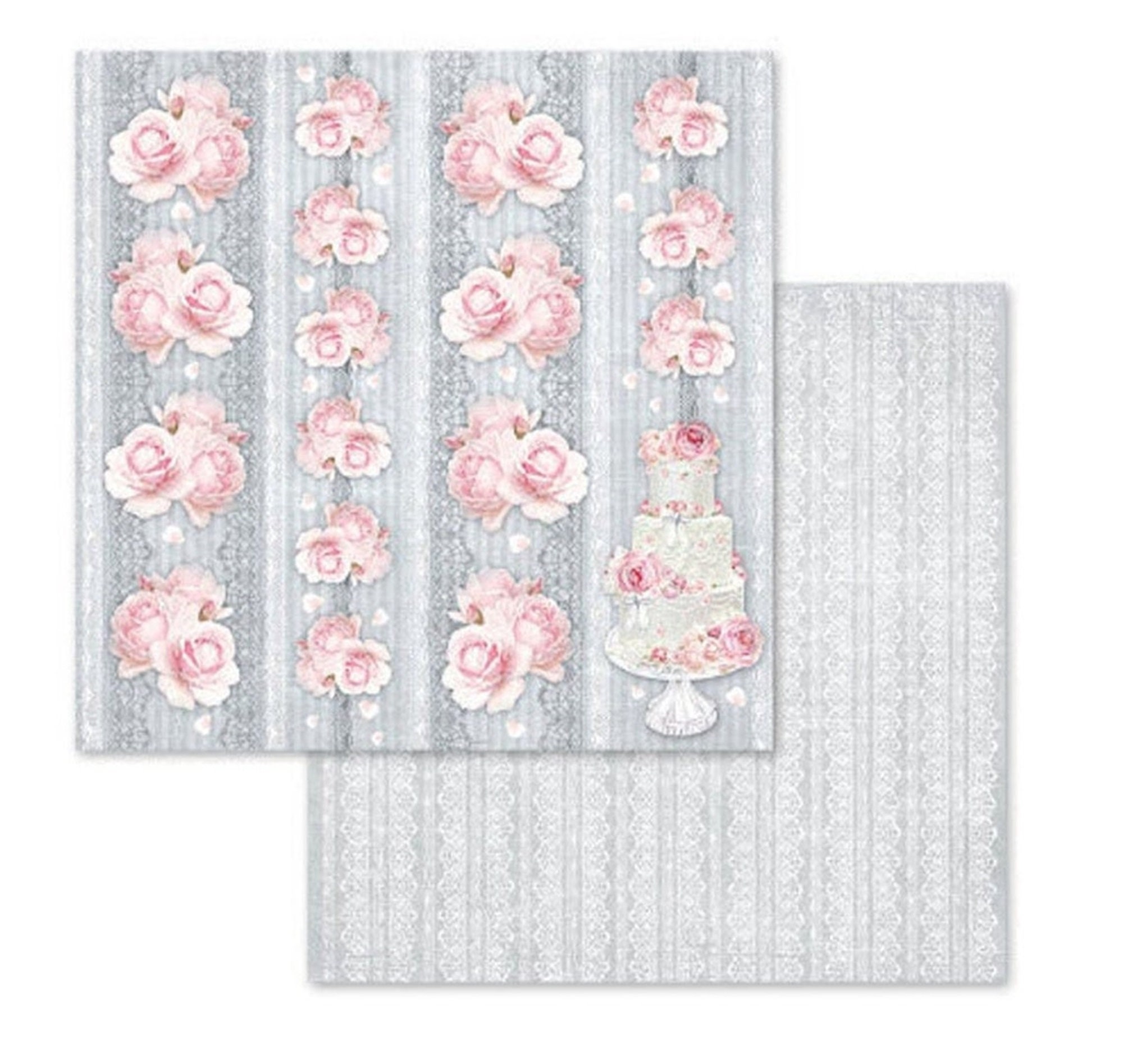 Stamperia Wedding 12x12 Scrapboook Paper Pad - Etsy