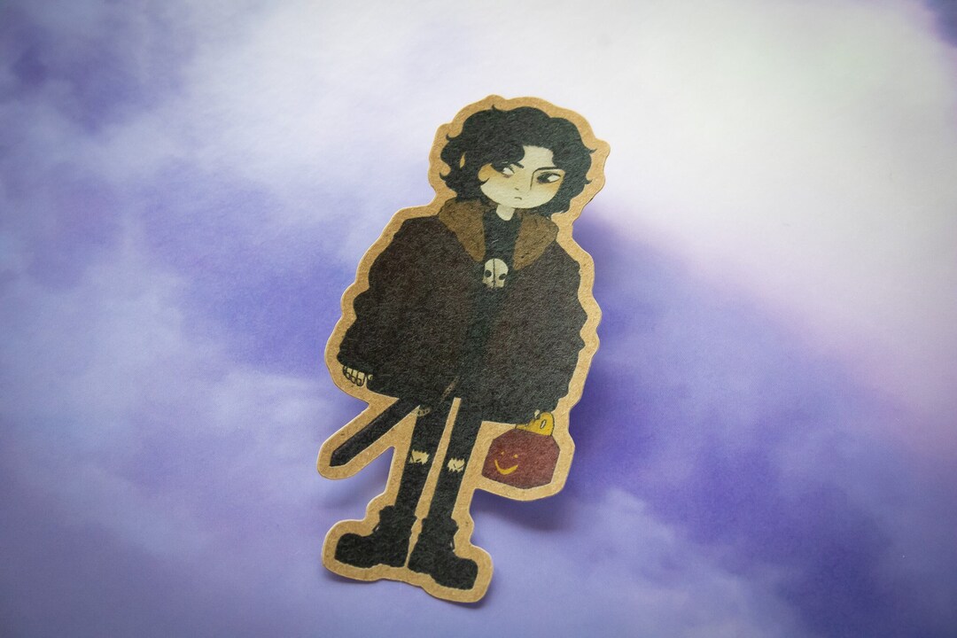 PJO Sticker Nico Di Angelo Kraftpaper Sticker - Etsy