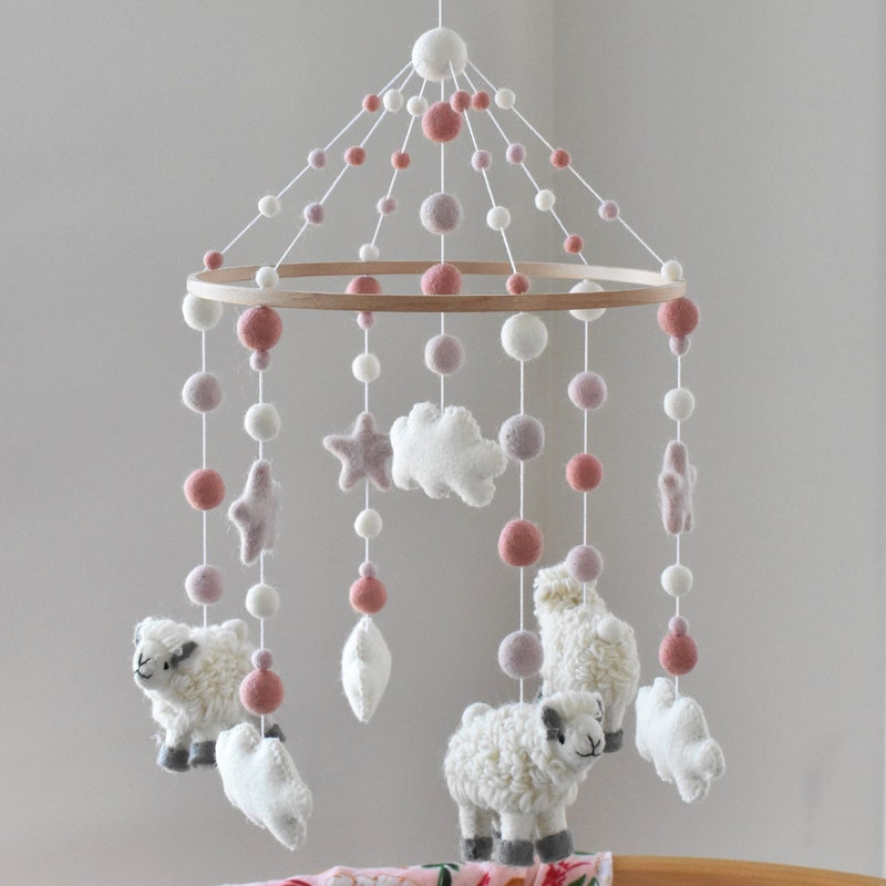 Sheep Mobile - Etsy