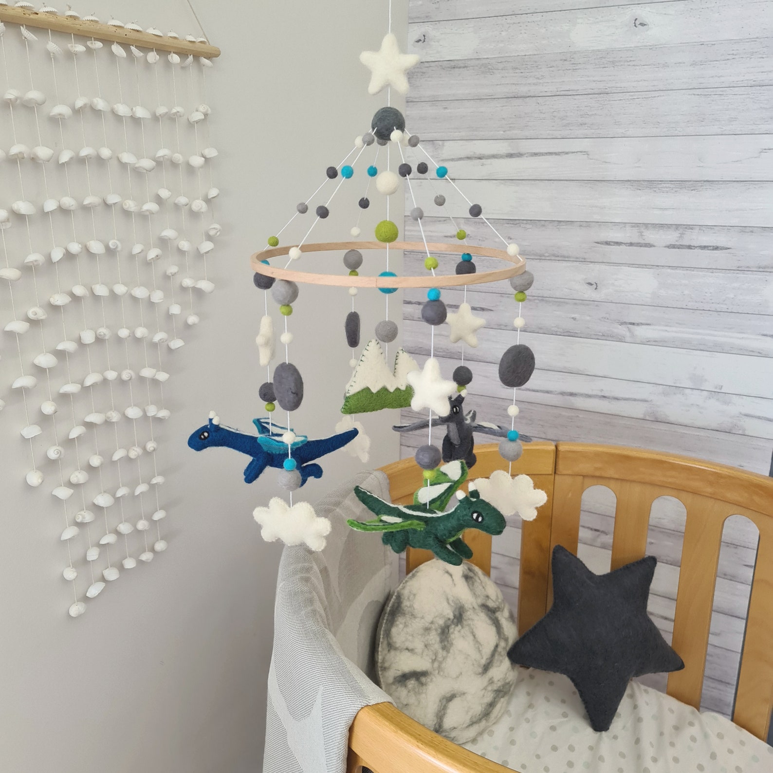 Dragons Baby Mobile Nursery Mobile Cot Mobile Crib Mobile | Etsy