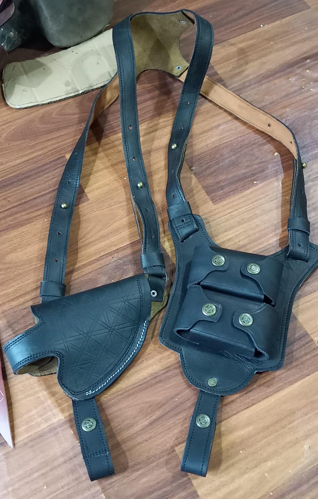 Aesthetically Crafted Leather Rig for Colt Snub Nose Detective Special ...