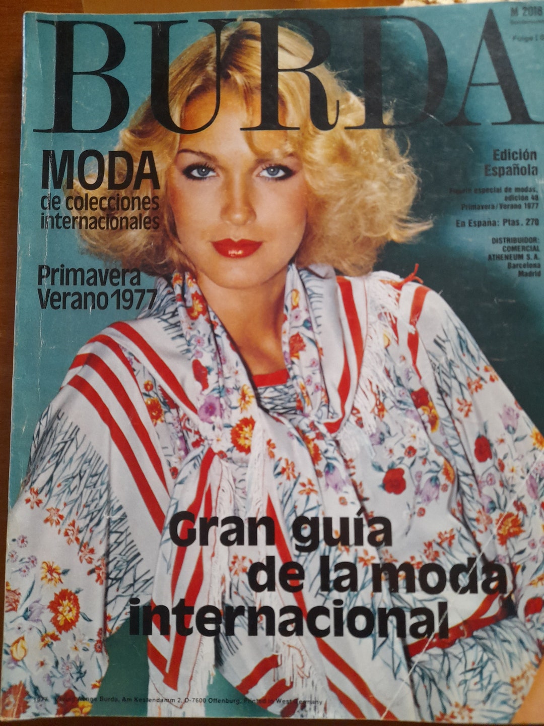 Burda Magazine Spring/summer Collections 1977 - Etsy