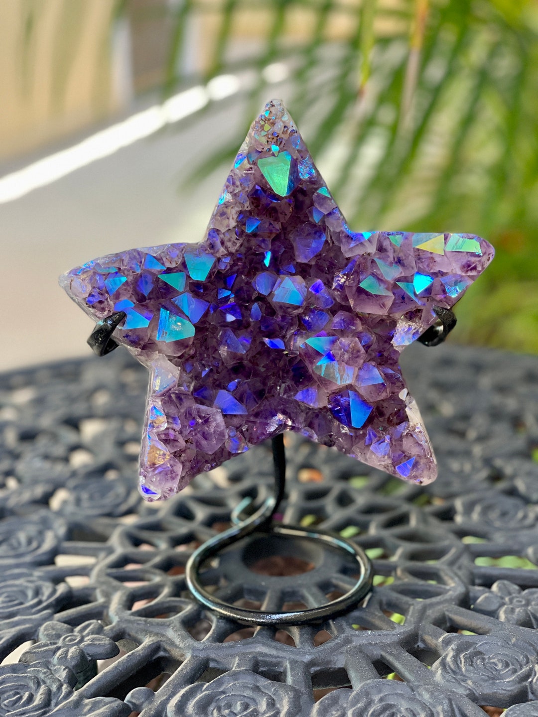Angel Aura Amethyst Star Crystal Art Aura Crystals Aura - Etsy