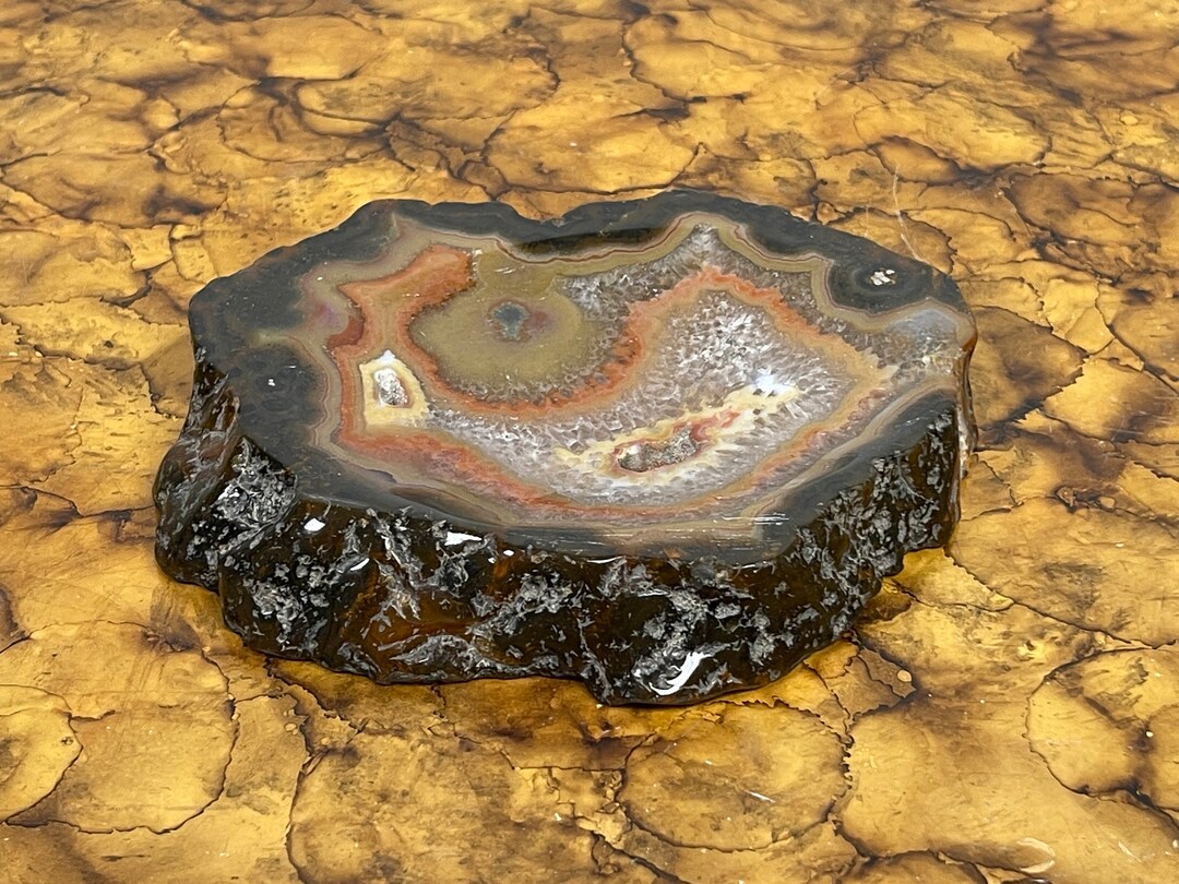 Agate Dish, Agate Bowl, Soap Dish, Offering Bowl, Jewelry Dish, Home ...