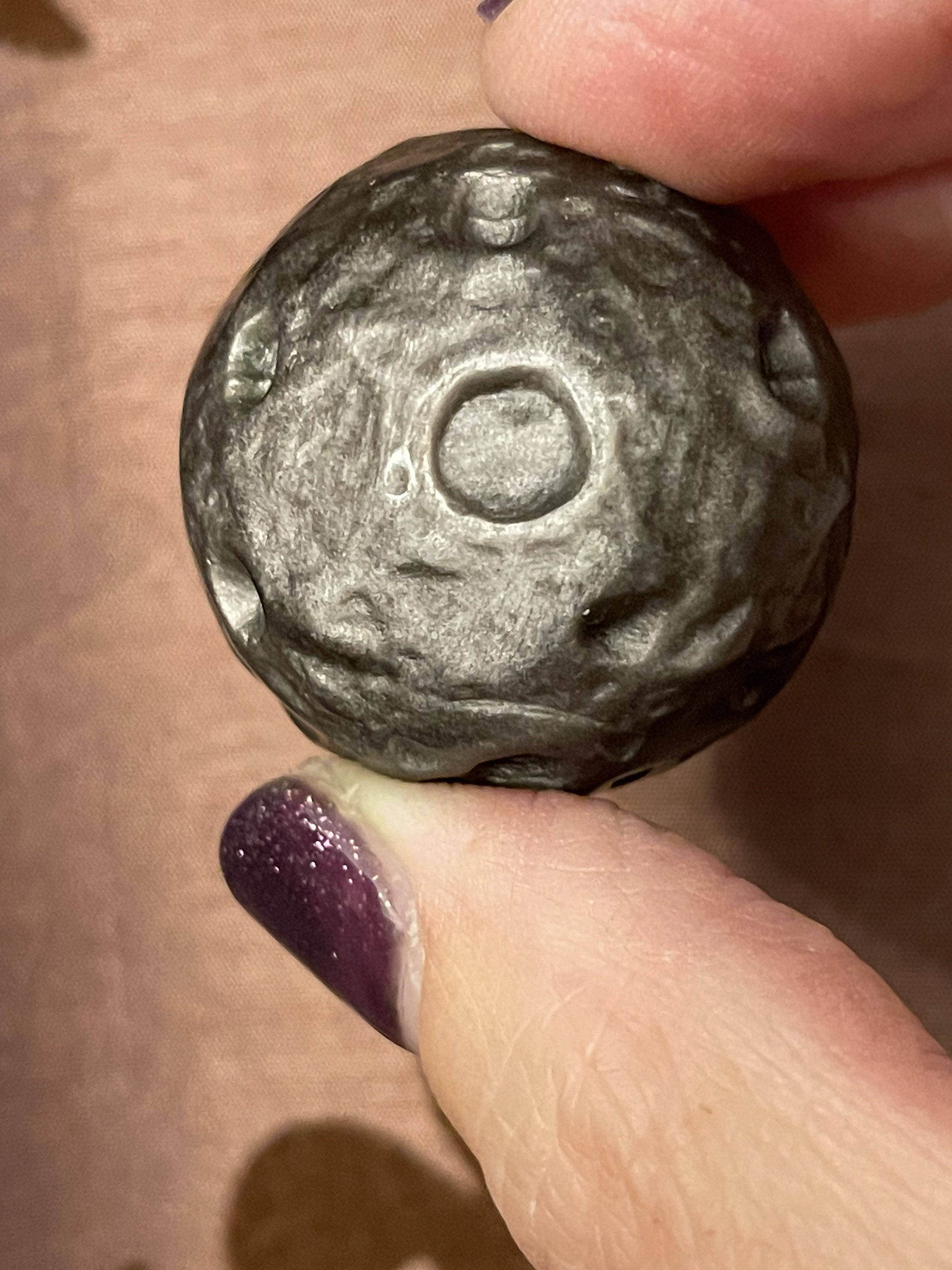 Silver Sheen Obsidian Full Moon Polished Obsidian Obsidian | Etsy