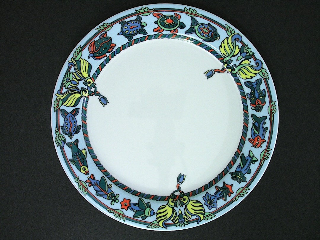 Dinner Plate BANDEROLE Series EVOLUTION by Suisse - Etsy