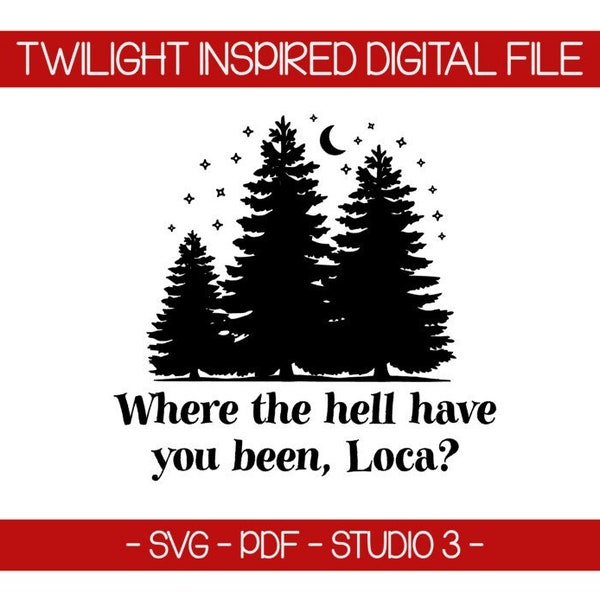 Twilight Silhouette - Etsy