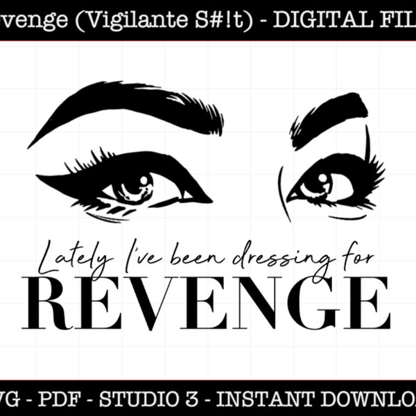 Dressing for Revenge Svg - Etsy