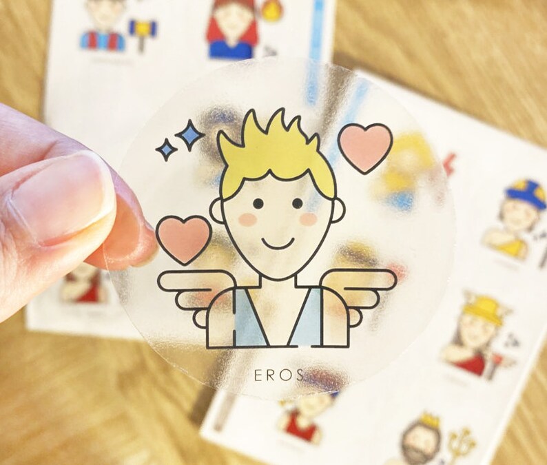 Ancient Greek Gods and Goddesses 18pc Sticker Pack - Etsy