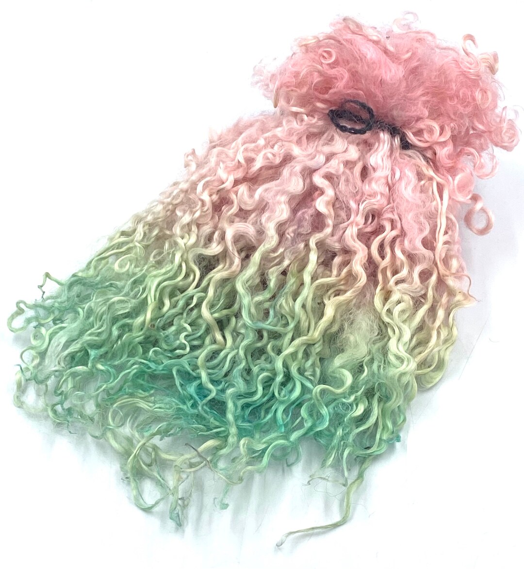 Hand Dyed " Sparkle & Shine " Teeswater Locks, 50g - Etsy