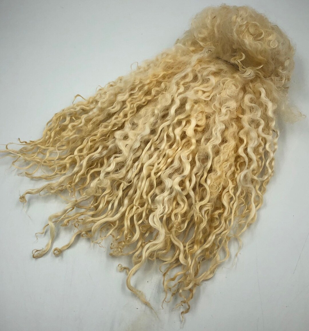 Hand Dyed " Soft Skin " Teeswater Locks, 50g - Etsy