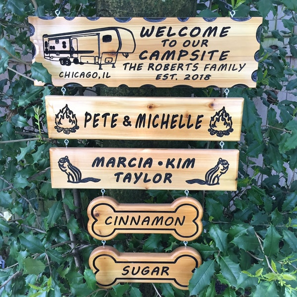 Cedar Name Sign - Etsy