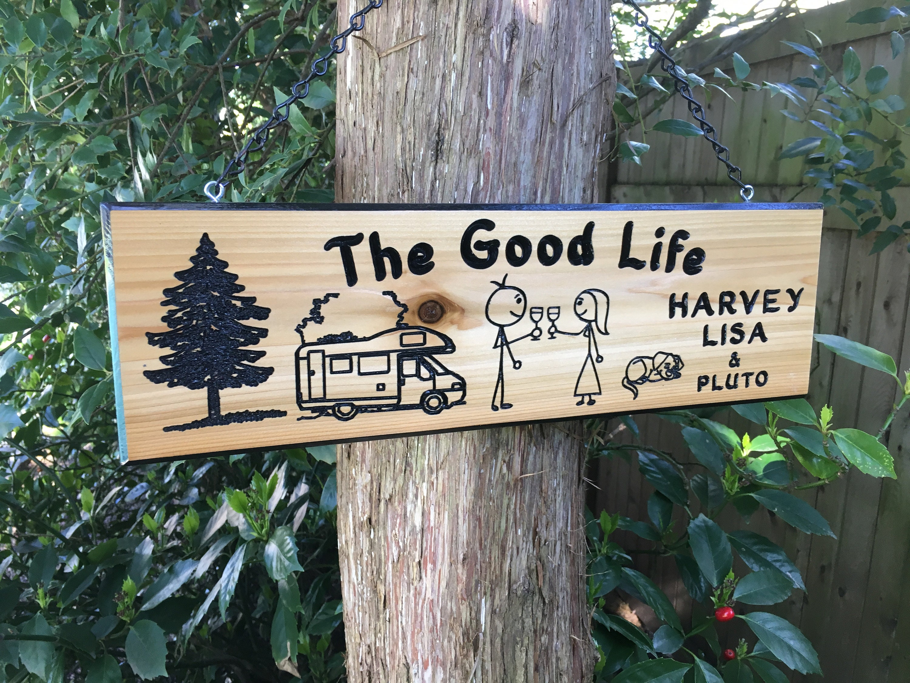 Personalized Camping Sign Custom Camping Sign Personalized - Etsy