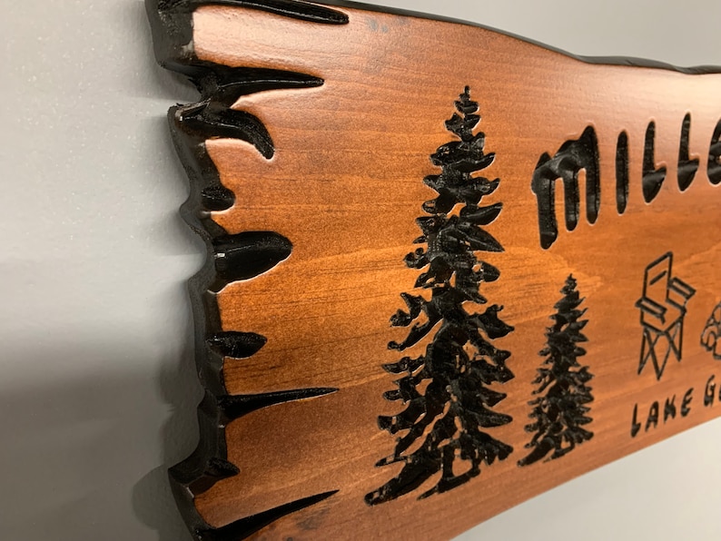 Outdoor Wood Sign Custom Camp Sign Personalized Camping Sign | Etsy